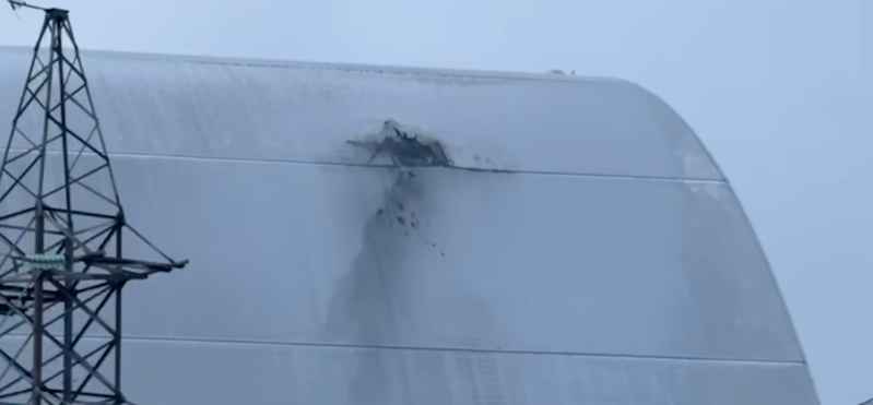 Russische drone valt Tsjernobyl-reactor aan: ‘Terroristische bedreiging ...