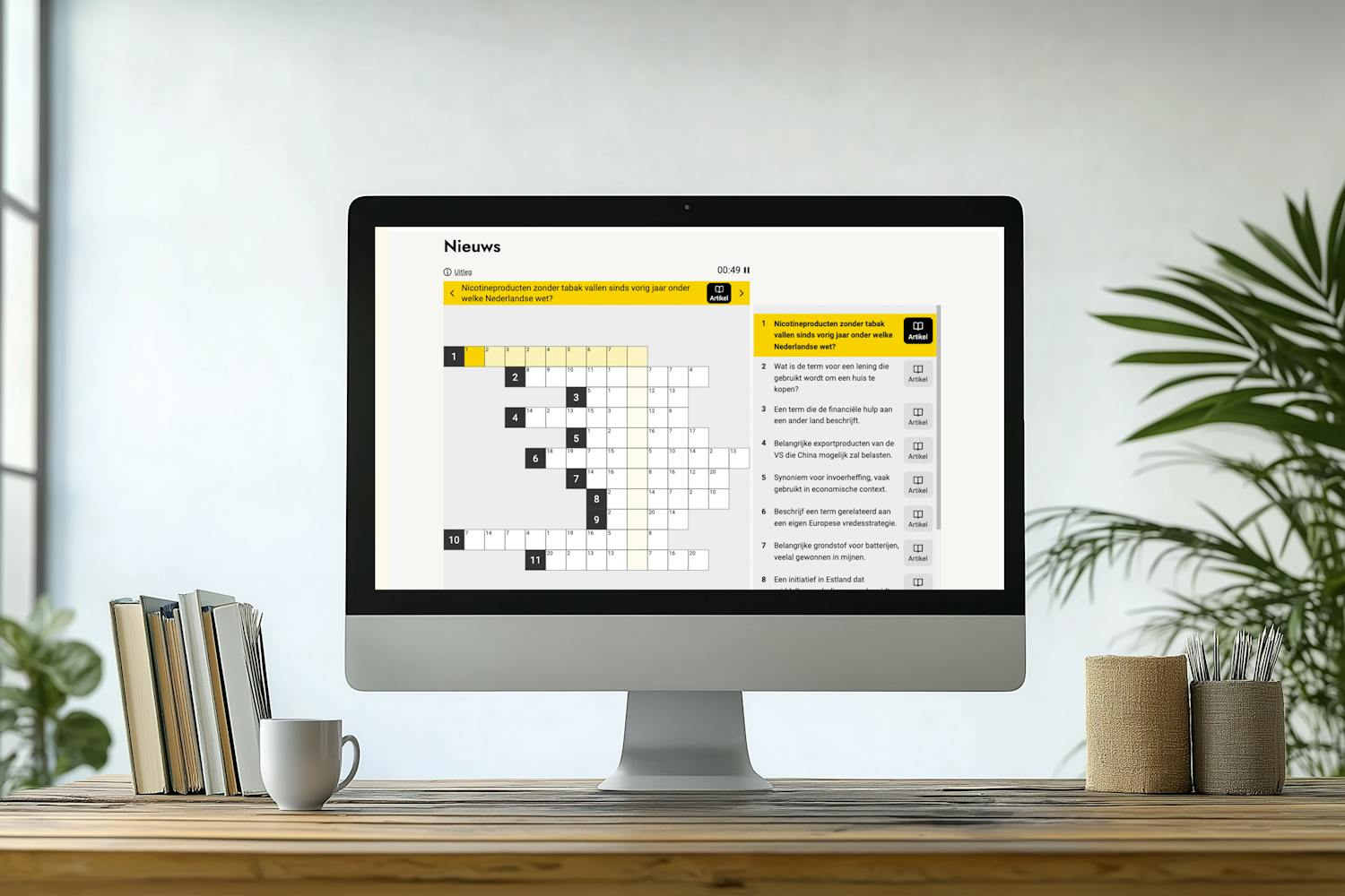 Test je kennis met de dagelijkse nieuwspuzzel van BNR en Denksport ...