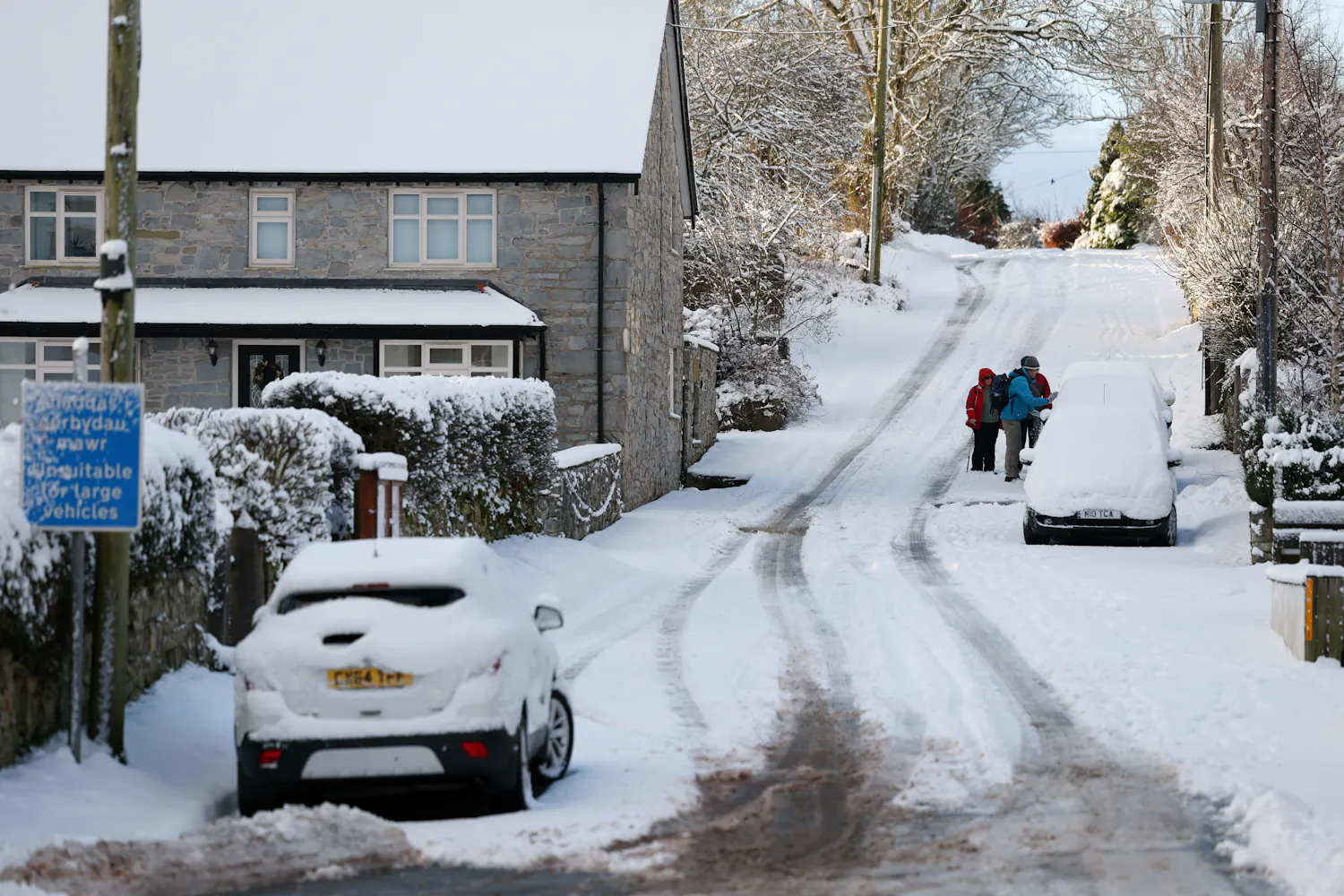 Zwaar winterweer ontwricht VK, ook Spanje vreest extreme kou en sneeuw ...