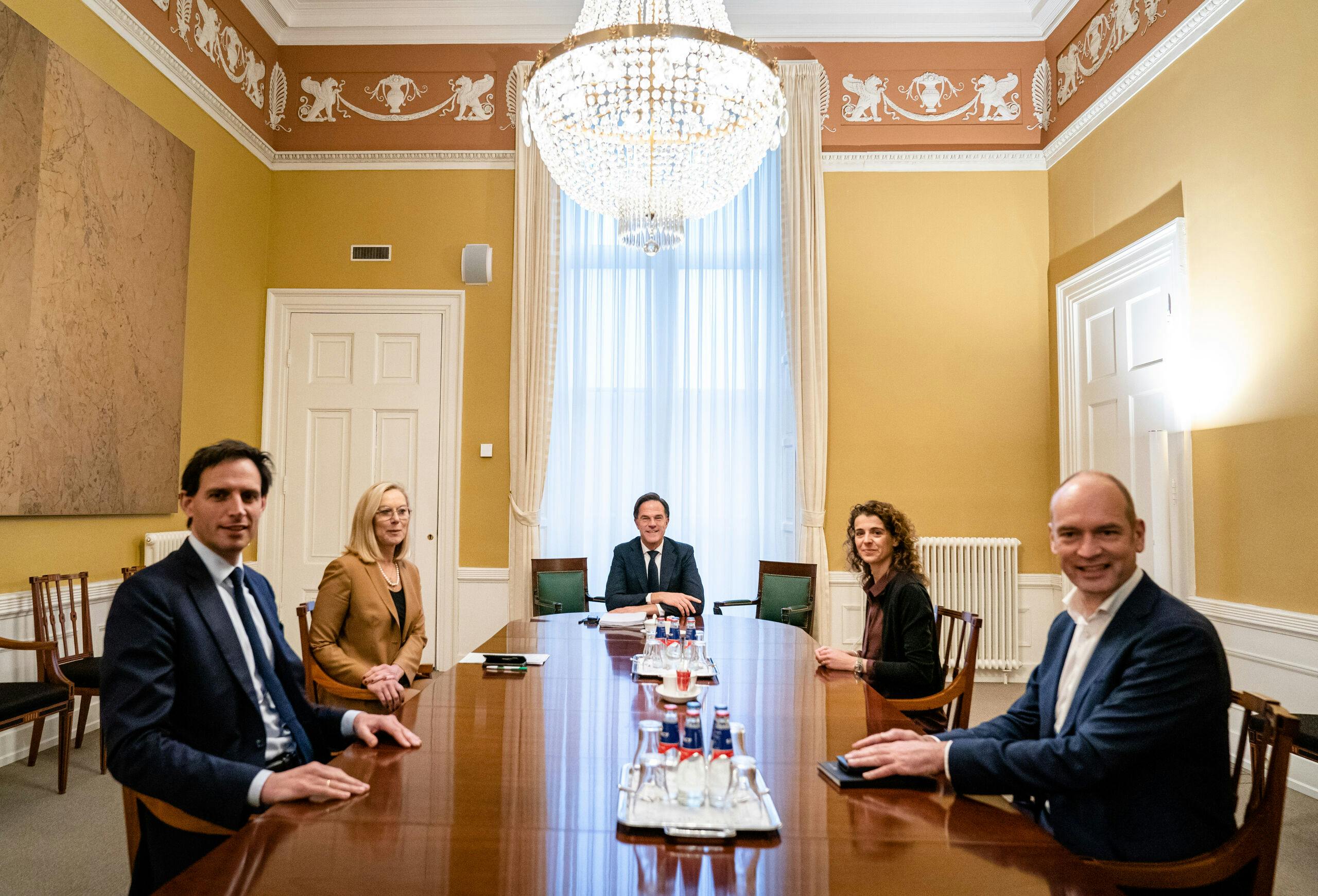 Vier nieuwe ministers in kabinet-Rutte IV | BNR Nieuwsradio
