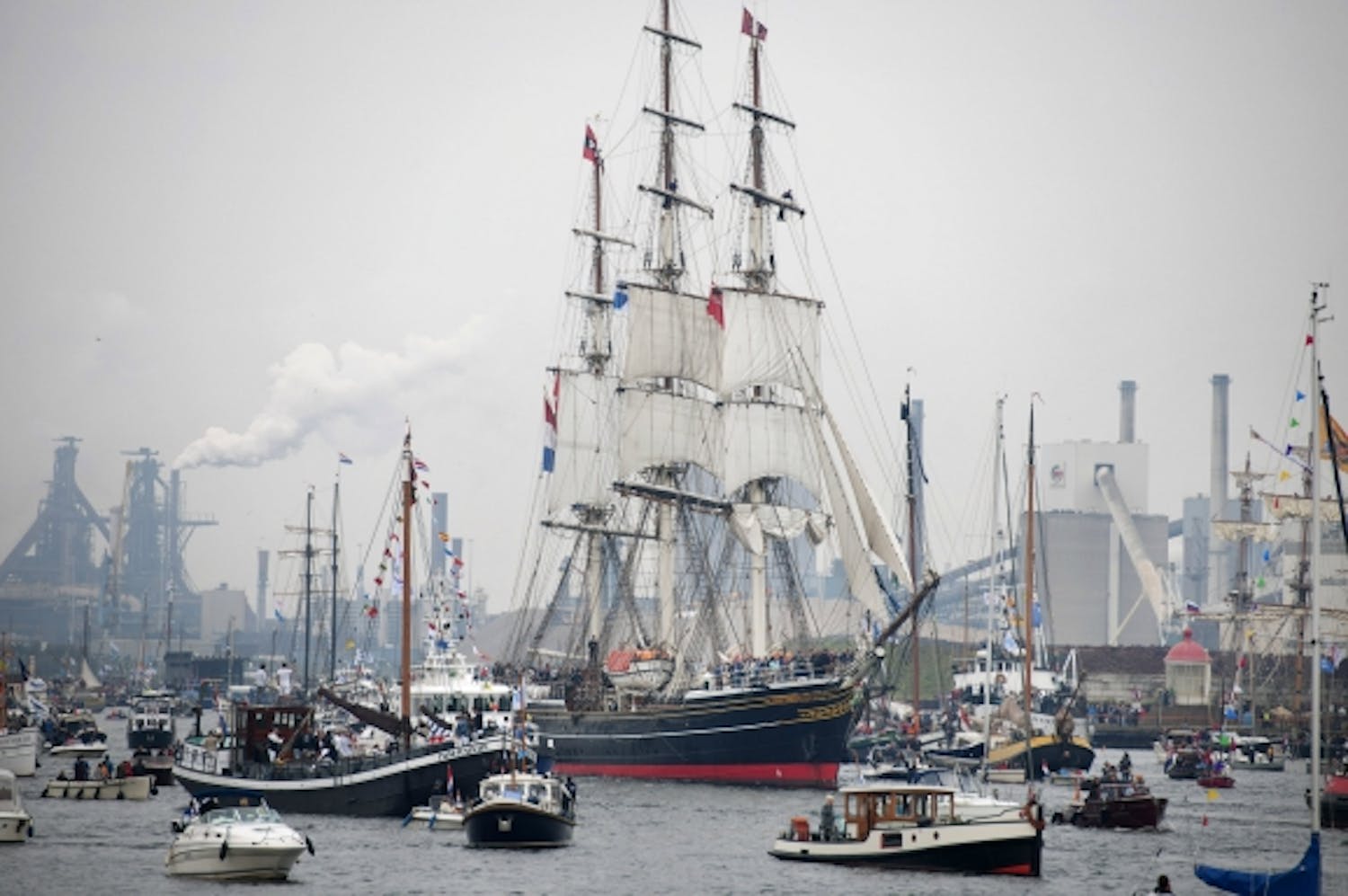 Schepen Sail op weg naar Amsterdam | BNR Nieuwsradio