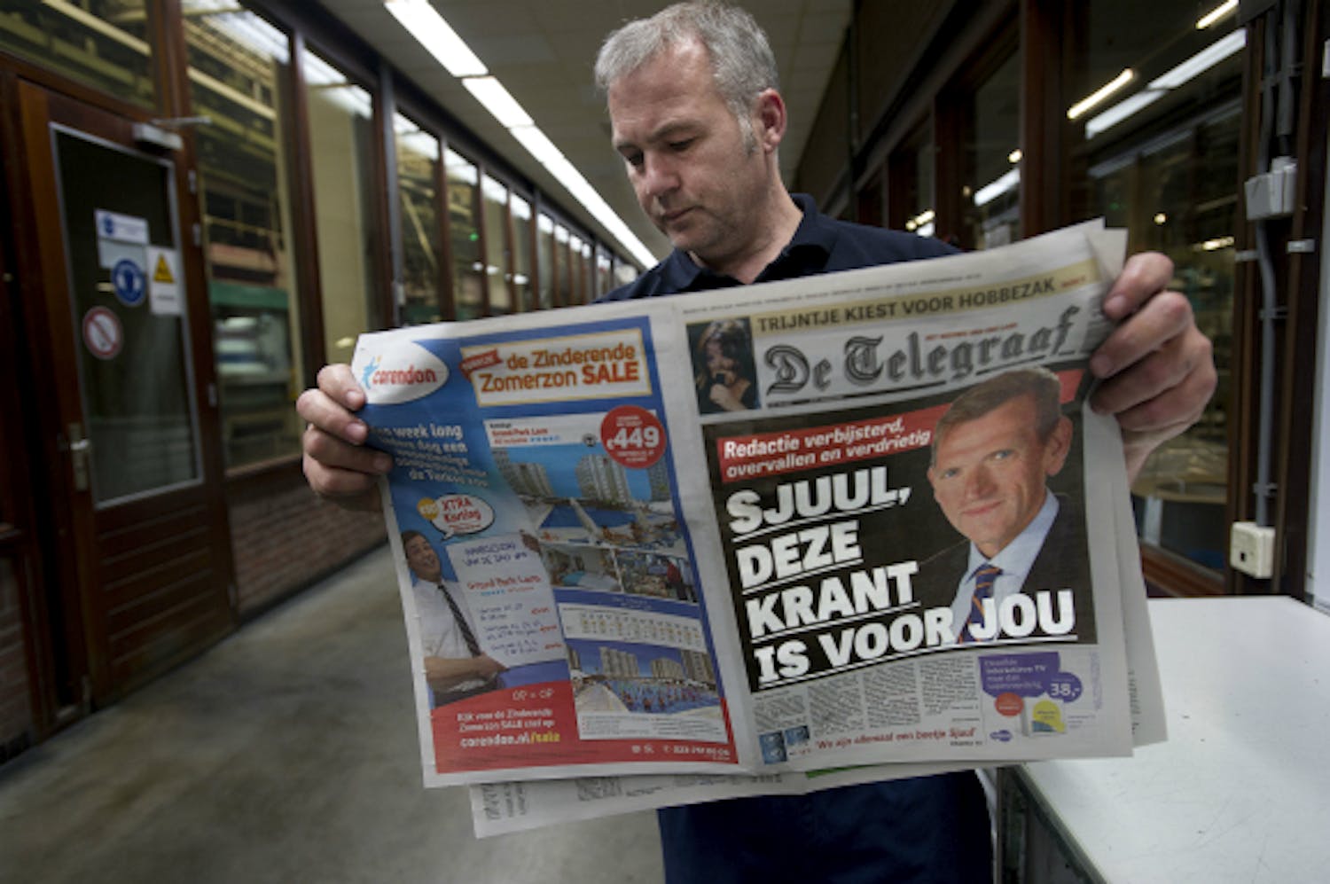 Nieuwe Telegraaf-baas Jansen: er wacht een flinke klus | BNR Nieuwsradio